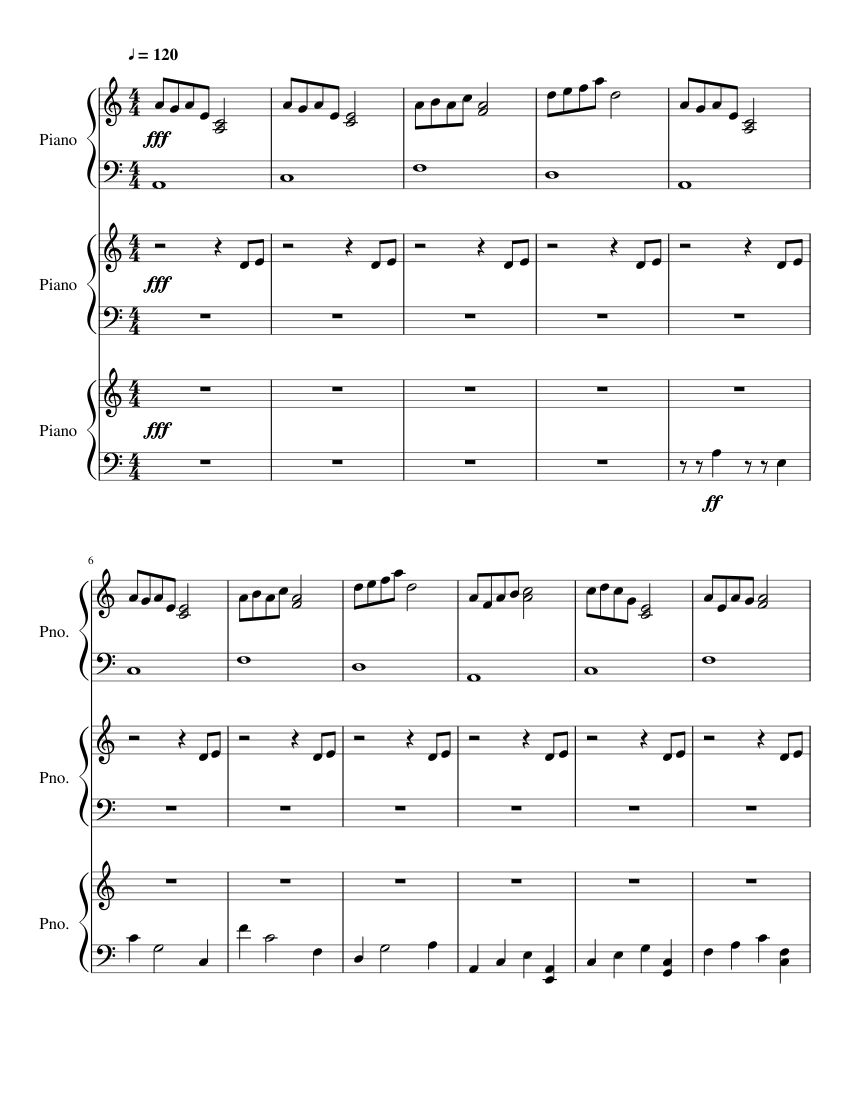 darius deadpool score 3 - piano tutorial