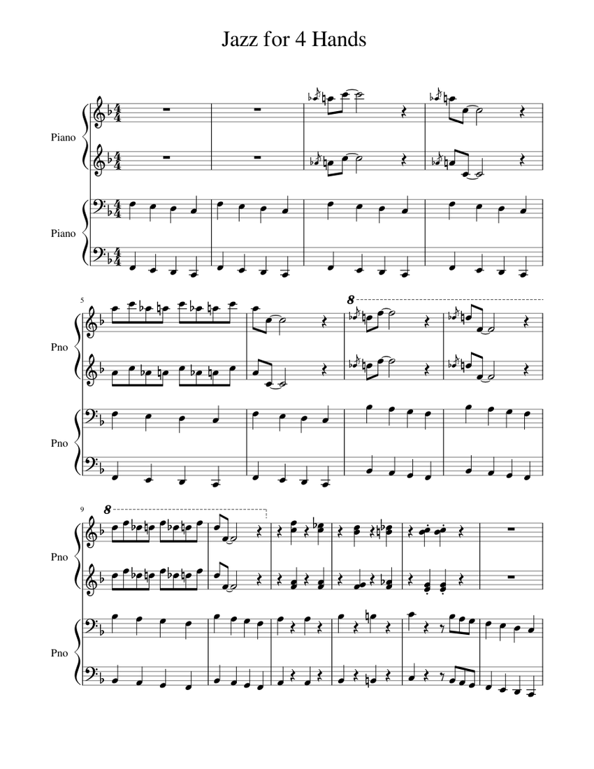 Jazz - piano tutorial