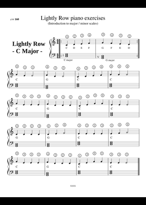 Lightly Row Sheet Music for Violin (Solo) | MuseScore.com