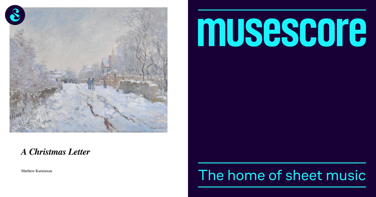 A Christmas Letter: For Orchestra - Matthew Kurniawan Sheet music for ...