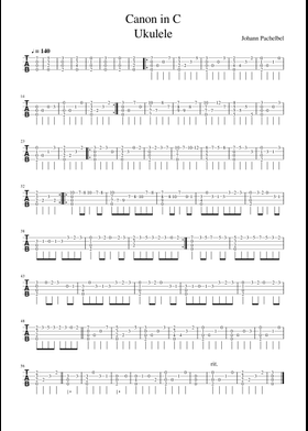 Ukulele Sheet Music For Beginners Ukulele Tabs: Free Uke Sheet Music