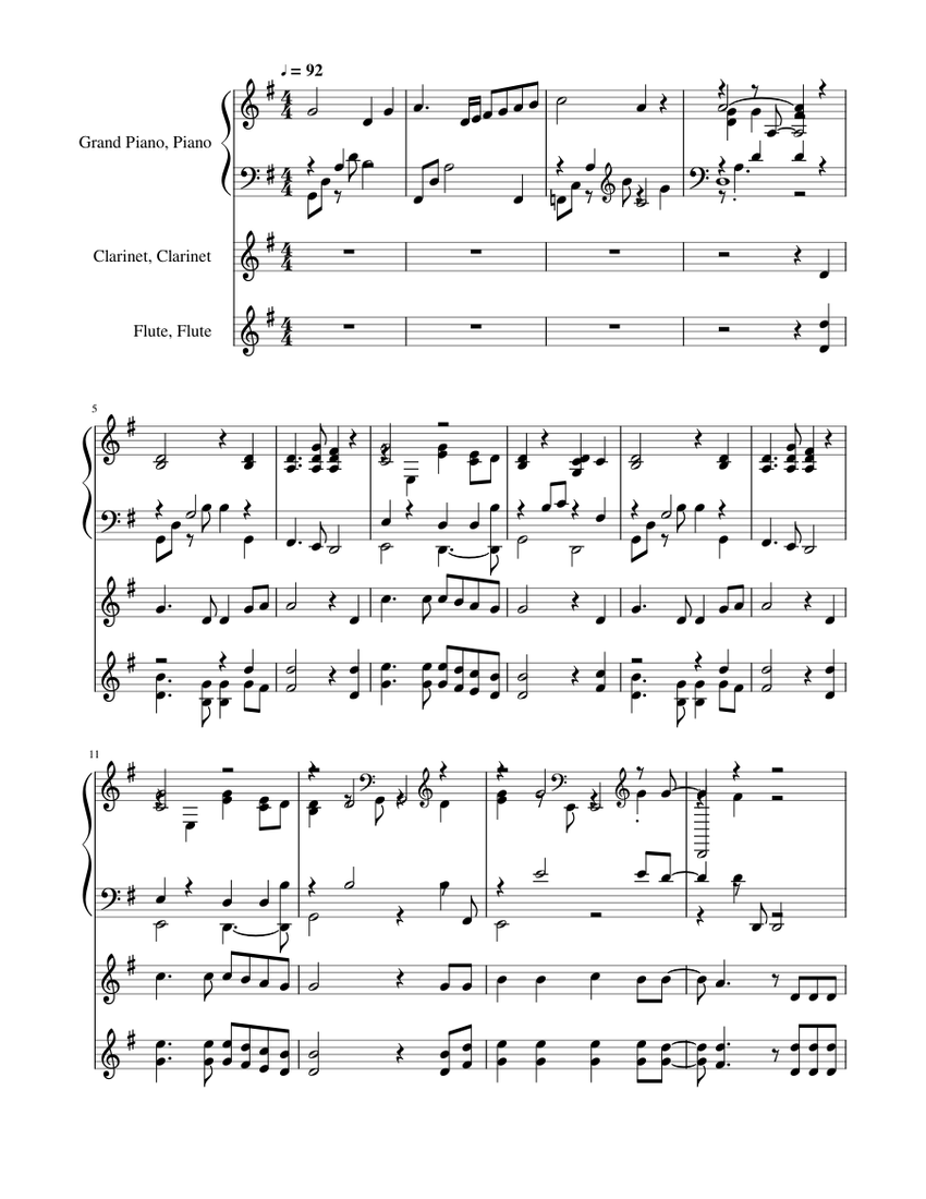 Step By Step - David "Beaker" Strasser Sheet Music for Piano, Woodwinds ...