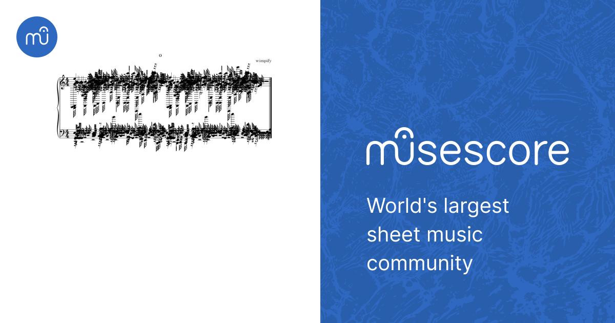 one bar of music Sheet music for Piano (Solo) | Musescore.com