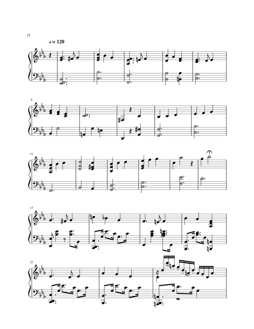 Magic waltz Sheet Music for Piano (Solo) | MuseScore.com
