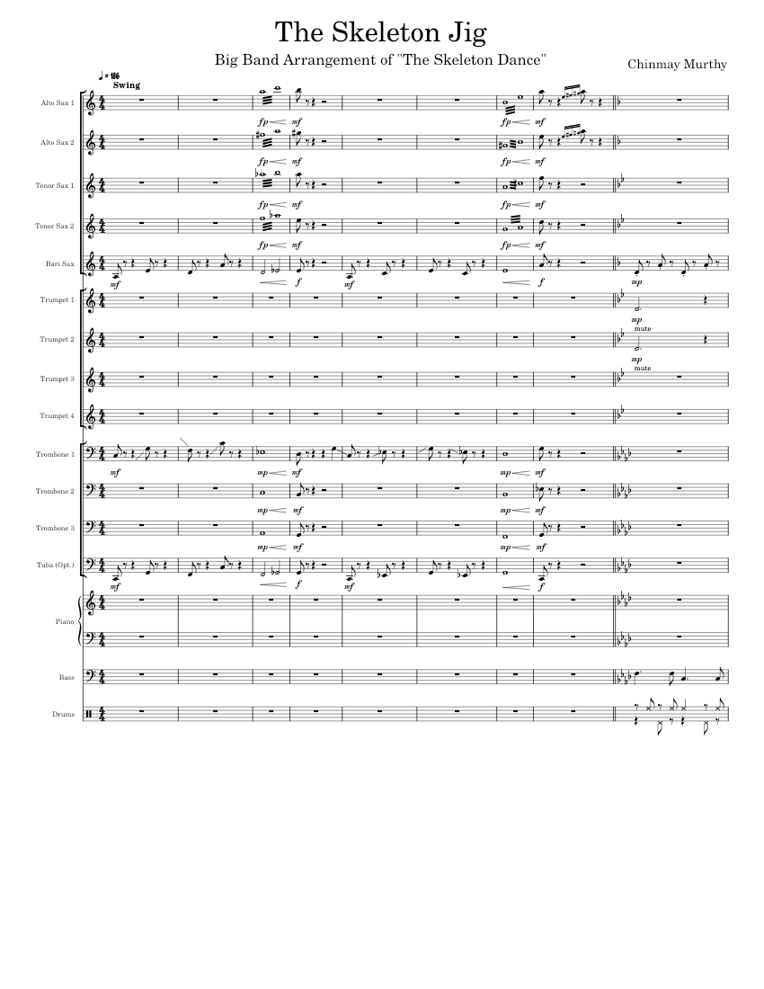 The Skeleton Jig - piano tutorial