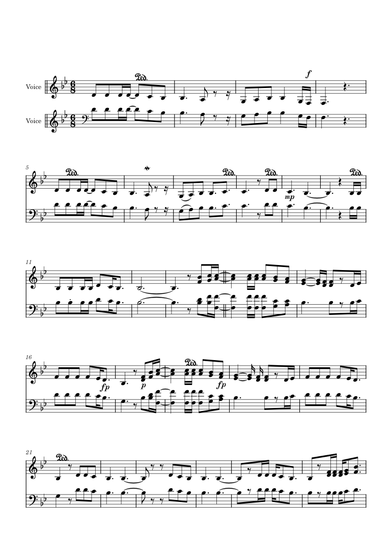 Jl{v 1fbdf6f4427bb39f7561027dff53e8bf160252d4 Sheet music for Vocals ...