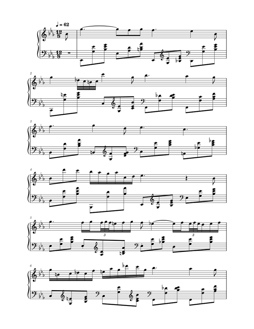 Nocturne Op 9 No 2 in E-Flat major – Frédéric Chopin Frédéric Chopin ...