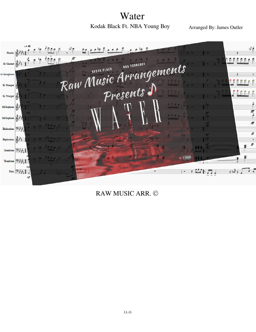 Water Sheet music for Trombone, Euphonium, Tuba, Mellophone & more ...