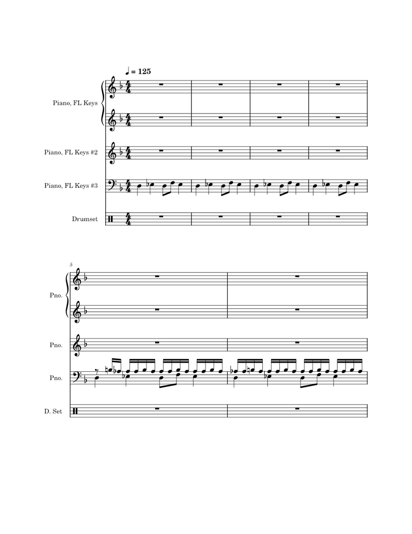 Crab-Rave Sheet music for Piano, Drum group (Mixed Quartet) | Musescore.com