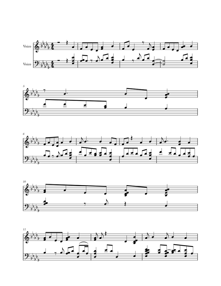 Rails unlimited Classic Main Theme Piano Sheet music for Vocals (Choral ...