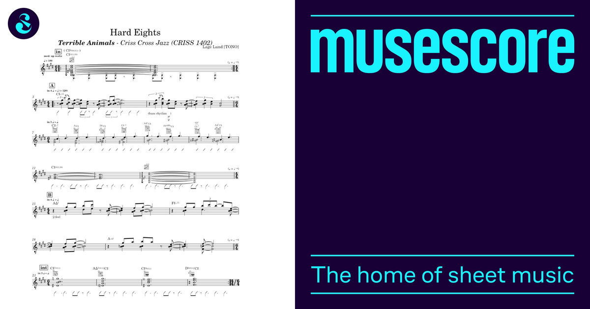 Hard Eights – Lage Lund Sheet music for Piano (Solo) | Musescore.com