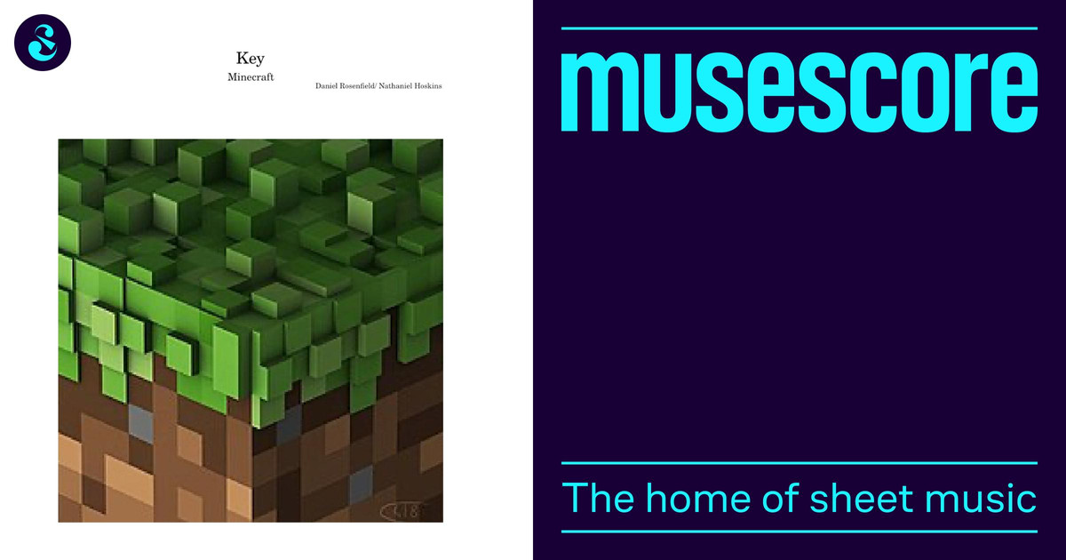 Key – C418 (Minecraft survival) Sheet Music for Piano (Solo) easy ...