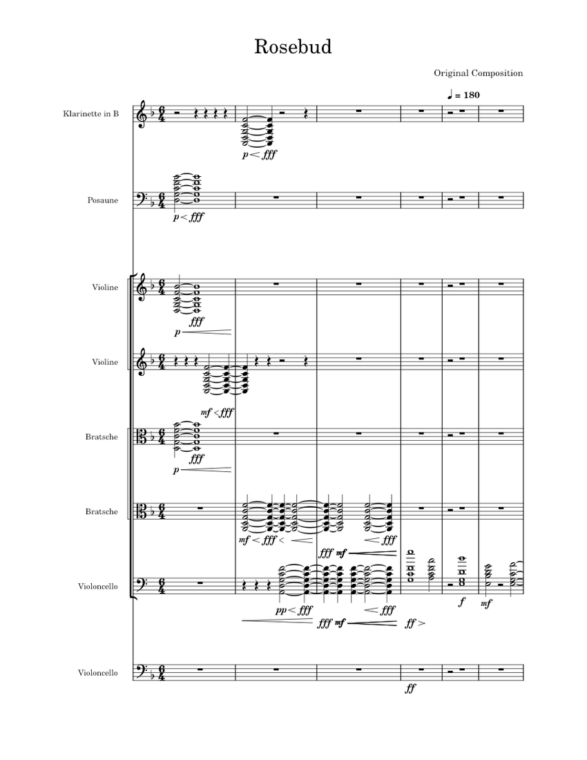 Rosebud Sheet music for Piano, Trombone, Soprano, Alto & more ...