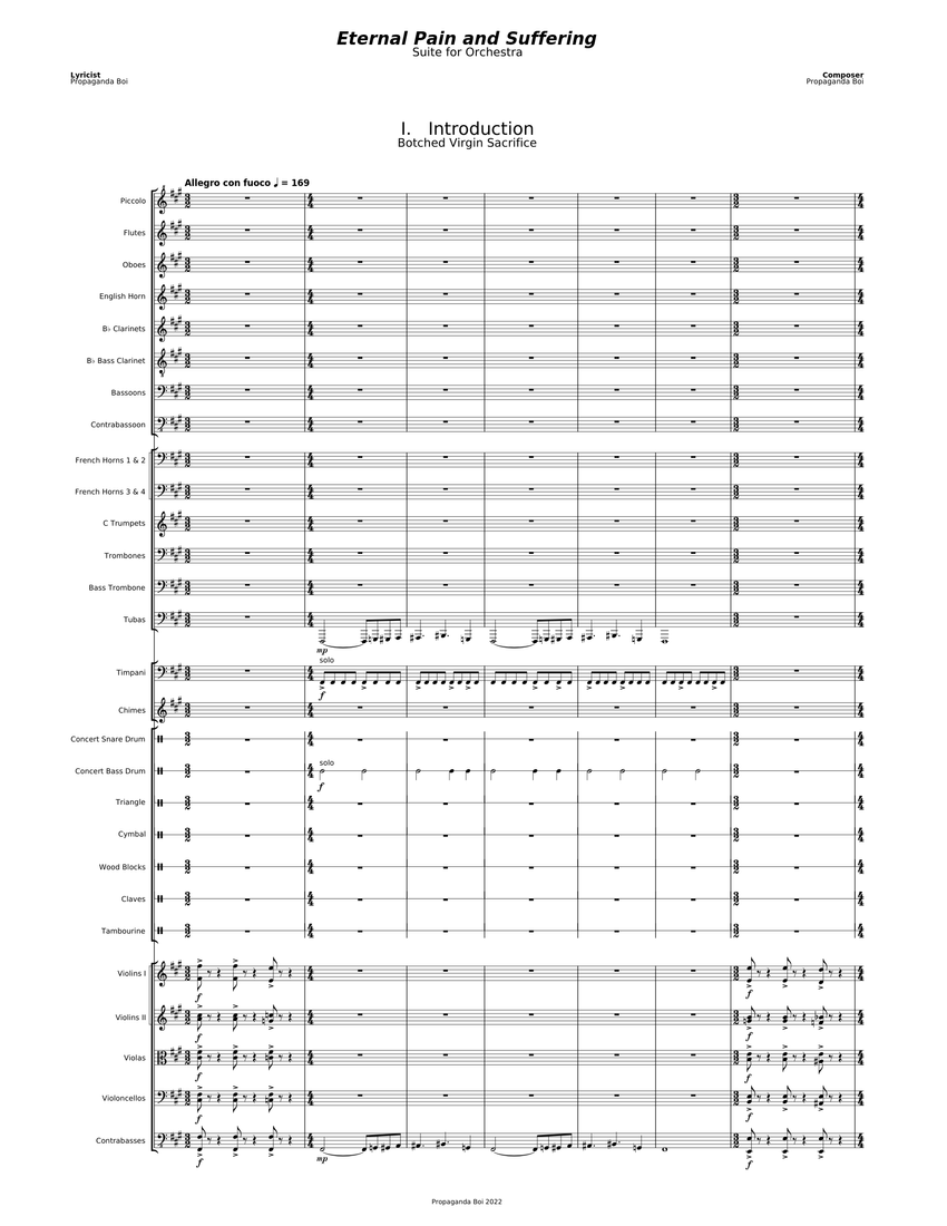 Eternal Pain and Suffering — 1. Introduction: Botched Virgin Sacrifice ...