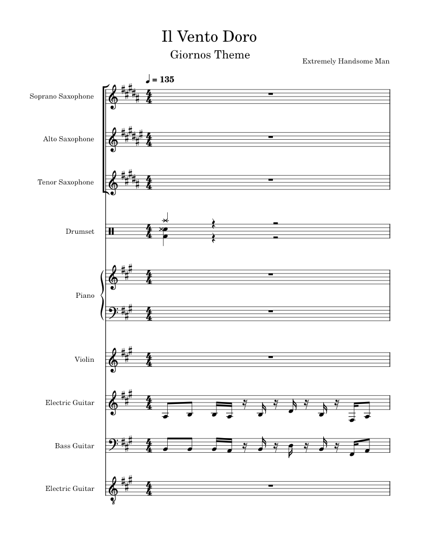 Il Vento Doro Cover - piano tutorial