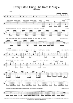 walking on the moon drum tutorial