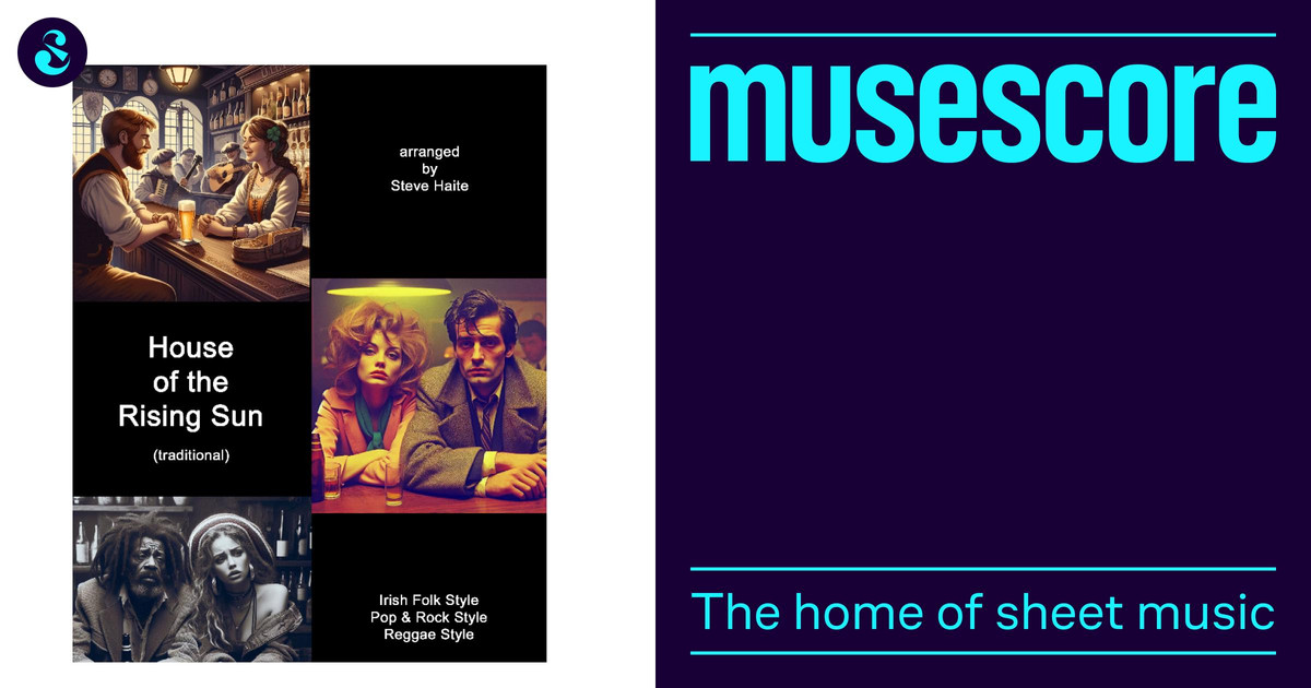 The House of the Rising Sun – Misc Traditional Sheet Music with Chords ...