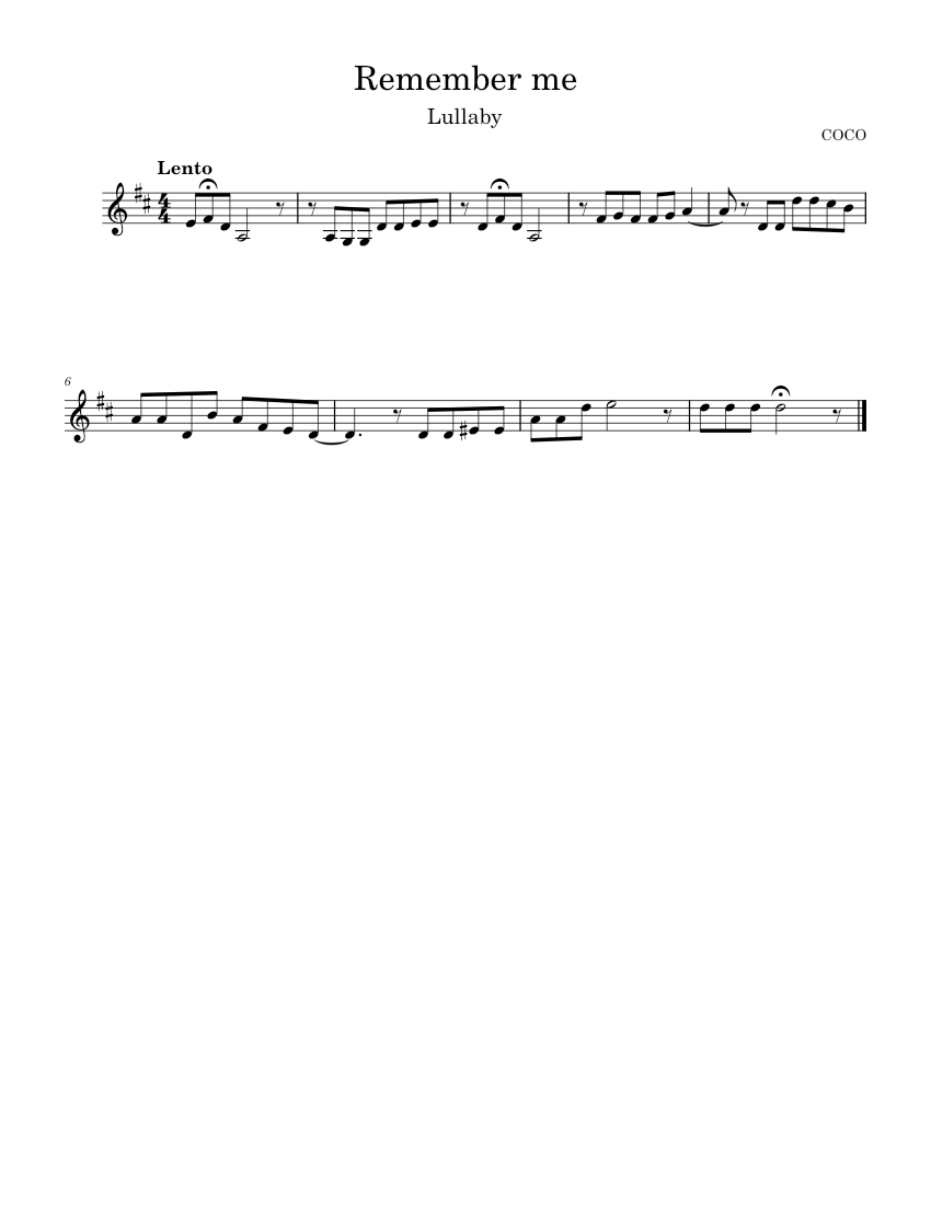 Remember Me – Kristen Anderson-Lopez & Robert Lopez Remember Me French ...