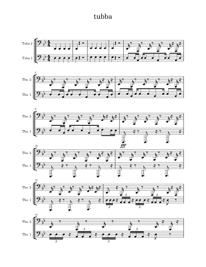 Big Ballin' – Big Tymers Big Ballin' – but stupid Sheet music for Tuba ...
