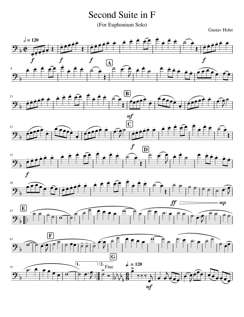 springtime euphonium solo