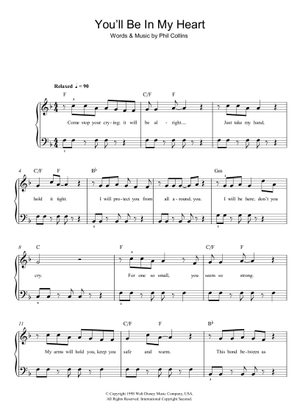 Two Hearts Phil Collins Chords