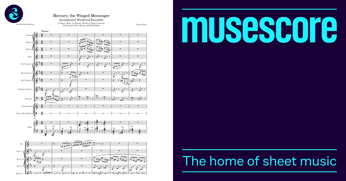 Mercury, The Winged Messenger – Gustav Holst Mercury, The Winged ...