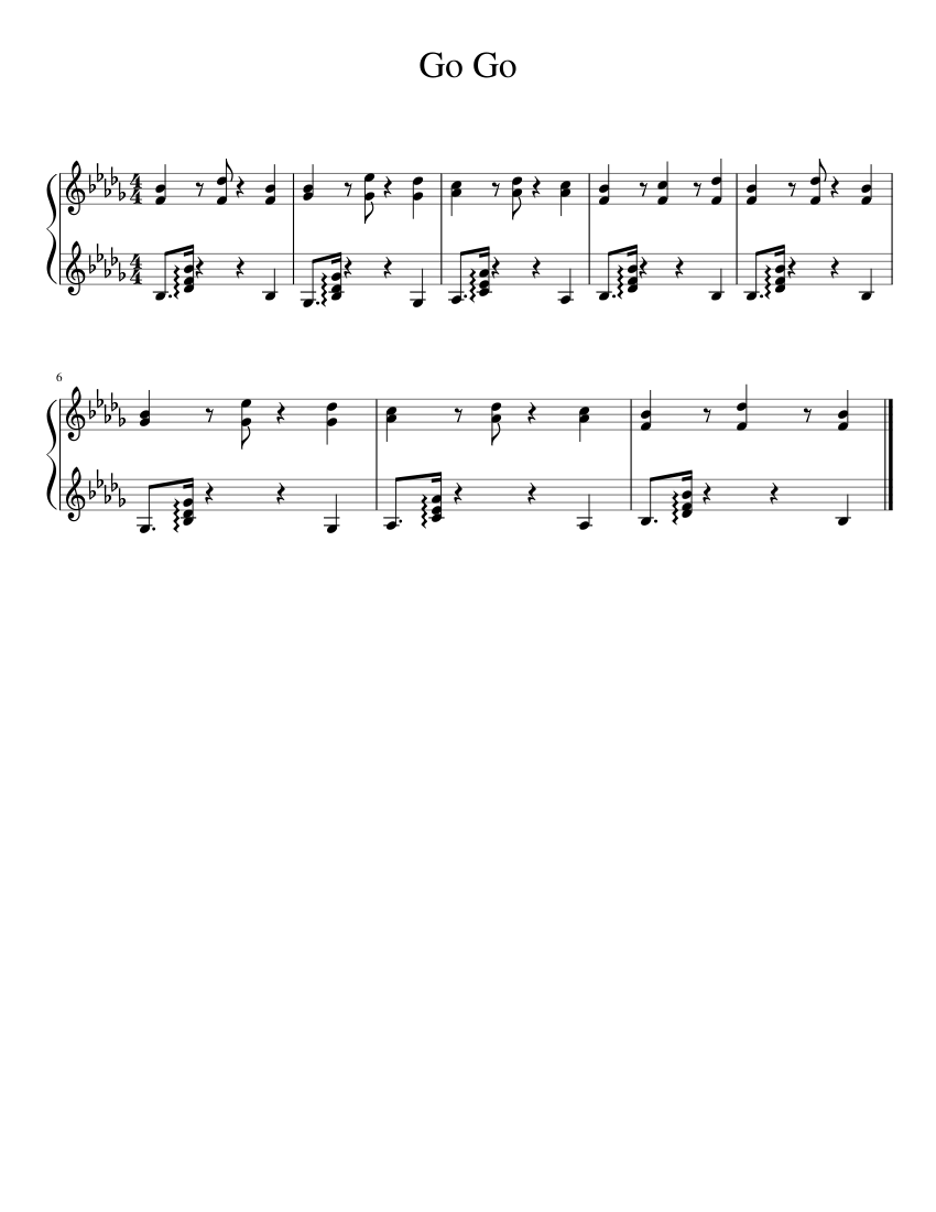 Base Sheet music for Piano (Solo) | Musescore.com