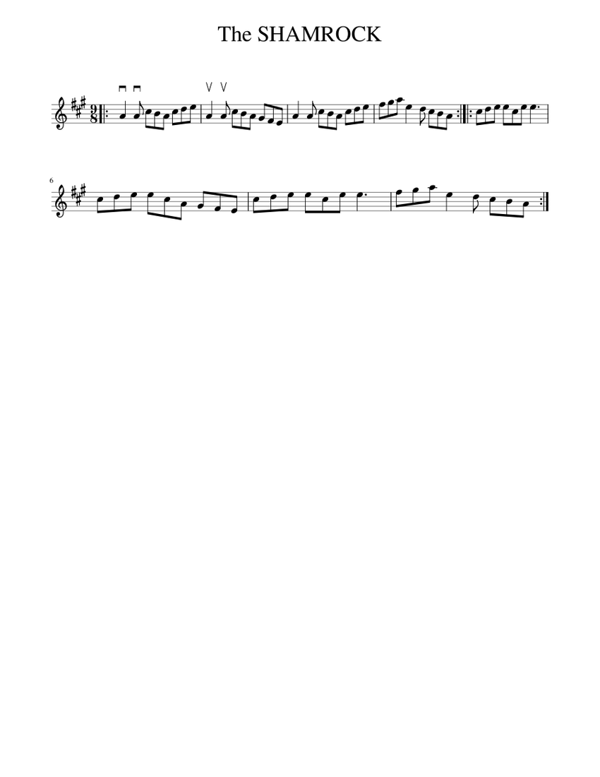The SHAMROCK Sheet music for Piano (Solo) Easy | Musescore.com