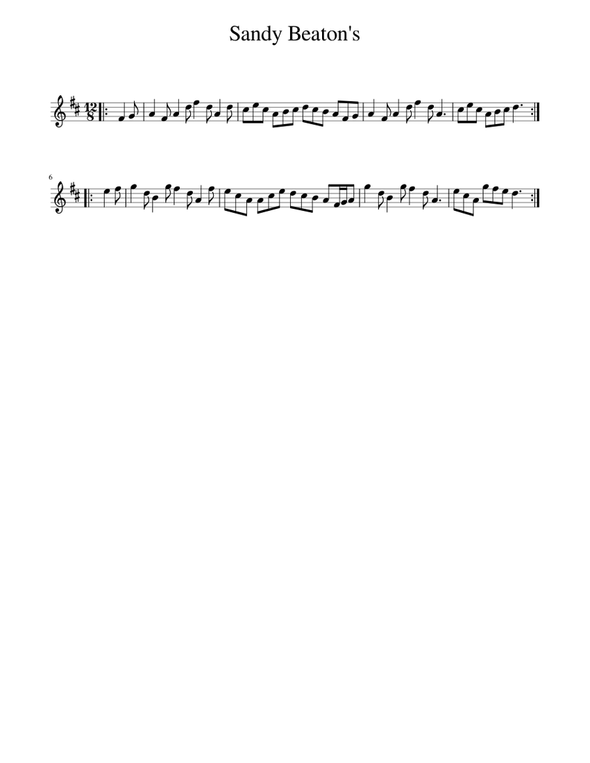 Sandy Beaton's Sheet music for Piano (Solo) Easy | Musescore.com