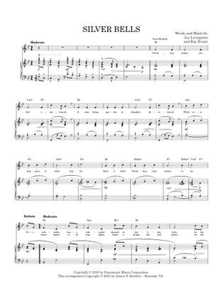 Silver Bells Violin Sheet Music Printable Silver Bells" Sheet