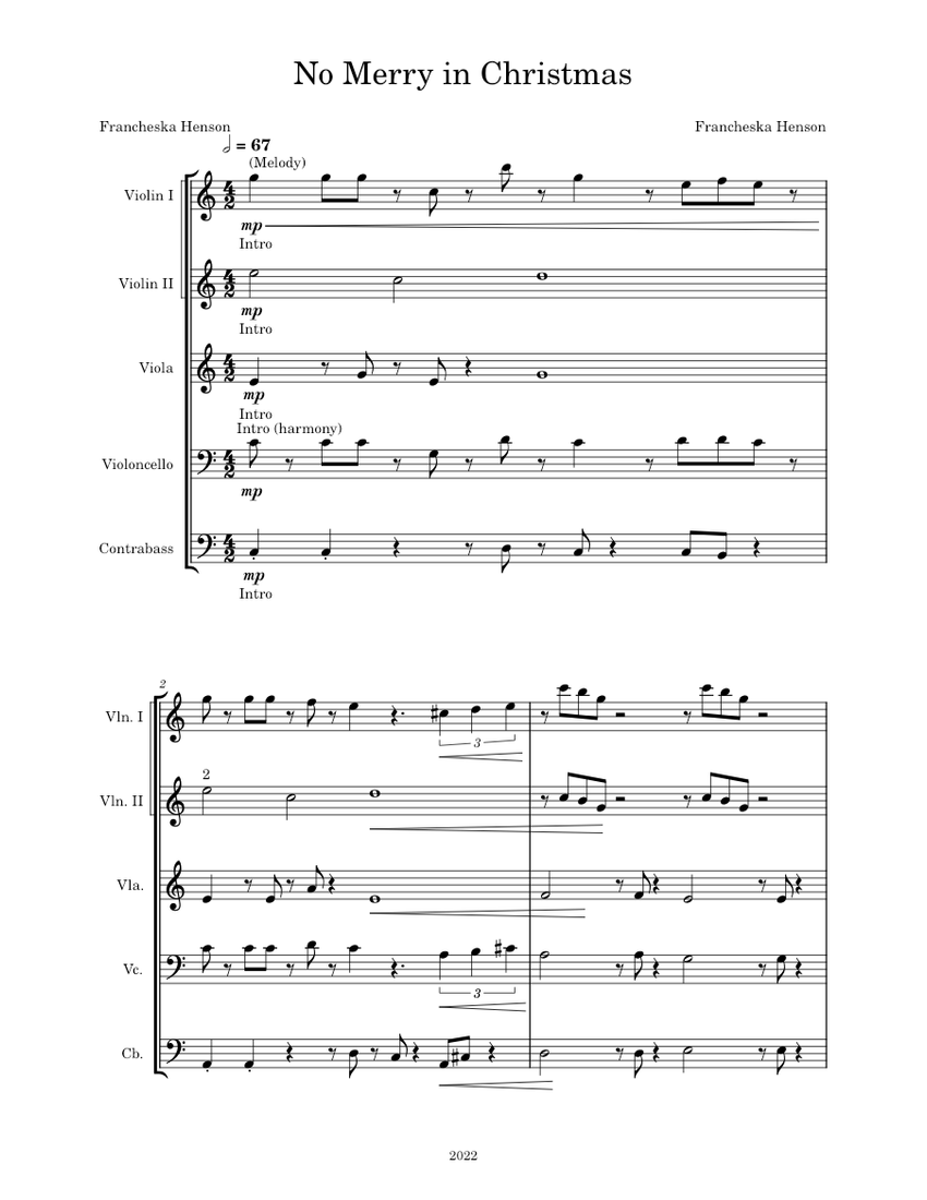 No_Merry_in_Christmas - piano tutorial
