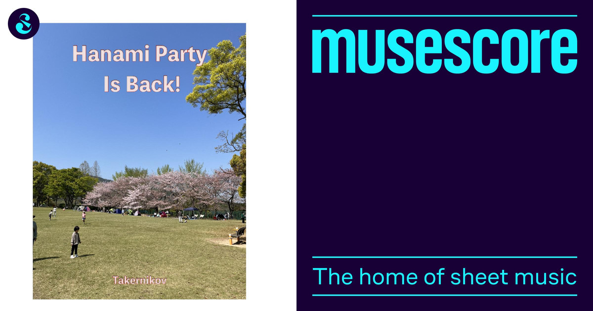 Hanami Party Is Back - Original Composition Sheet Music for Trombone ...