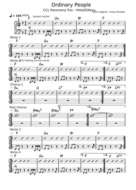 John Legend Ordinary People Lyrics