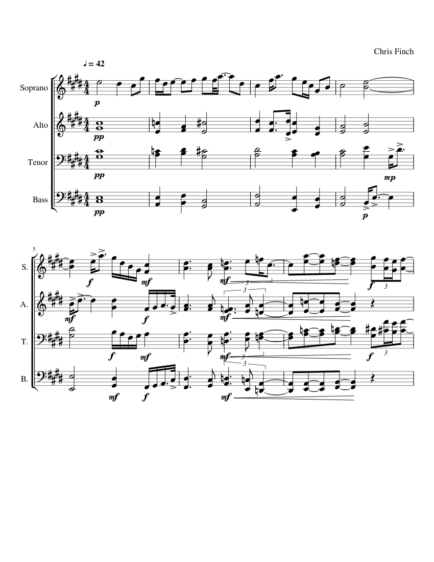 Choral Piece - piano tutorial