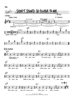 roxanne chords easy