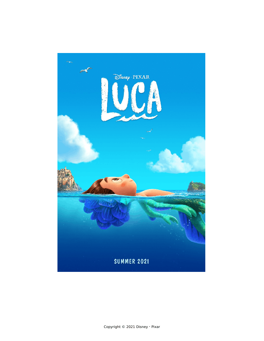 Meet Luca (Original Motion Picture Soundtrack) – Dan Romer Sheet music ...