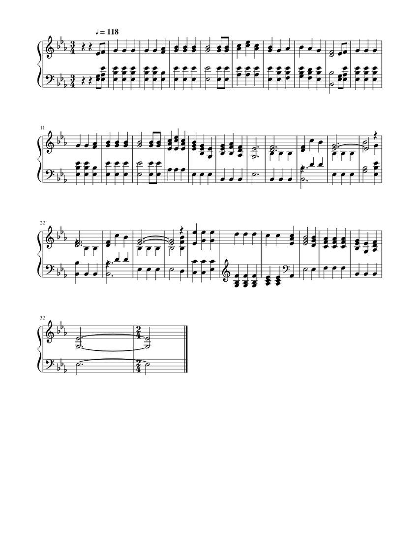 When the troubles of life like the wild billows roll - J. H. Fillmore ...