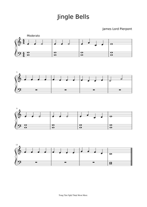 Jingle Bells Recorder Sheet Music