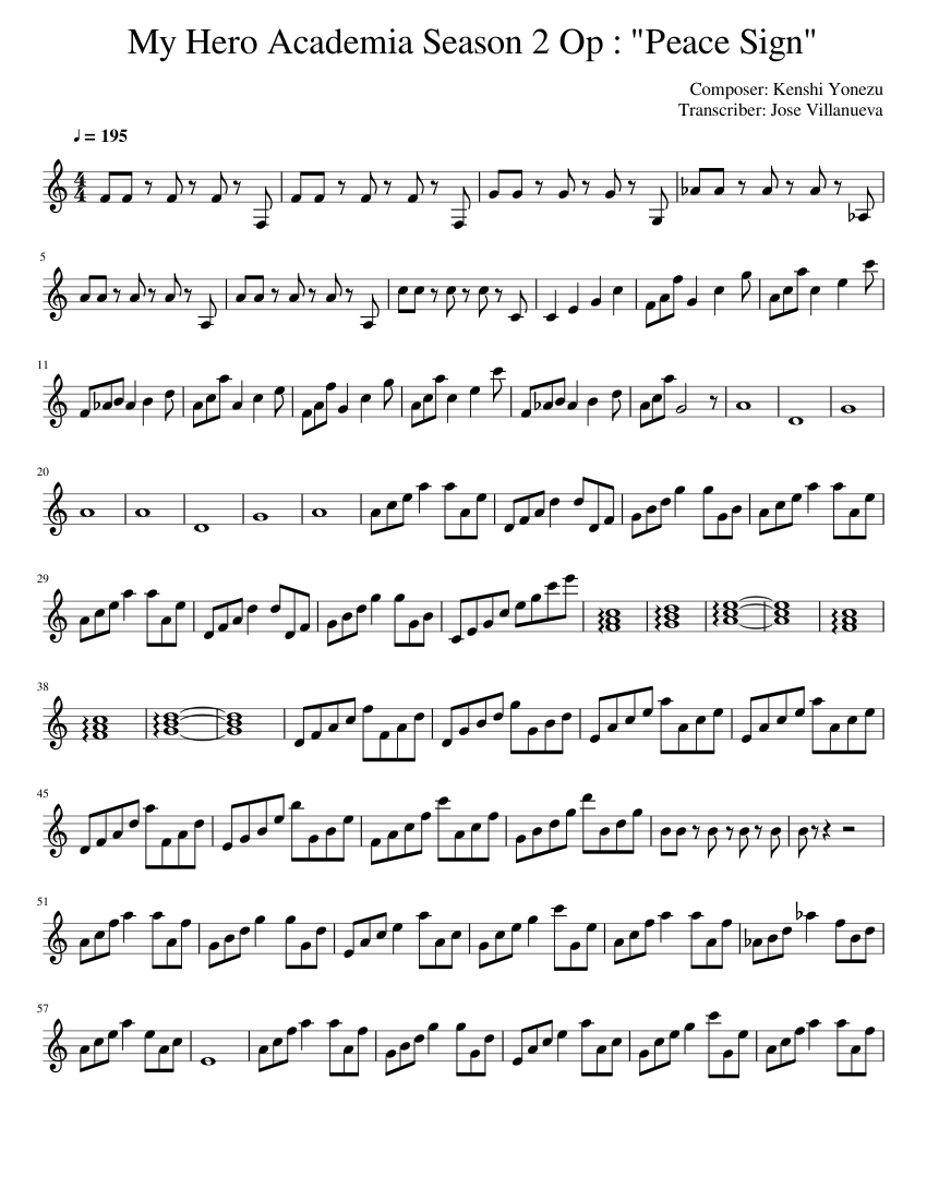 P1 2 eb Sheet music for Piano (Solo) | Musescore.com