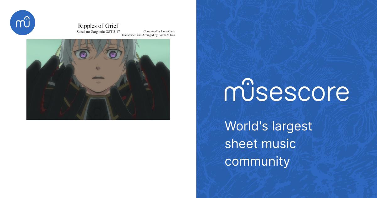 Piano Solo - Ripples of Grief - Suisei no Gargantia - piano tutorial