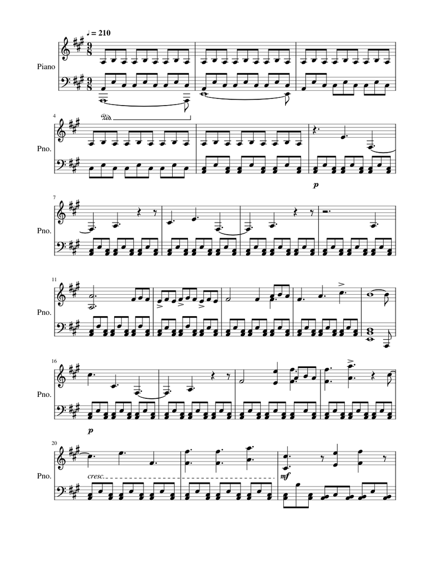 Lilacs Sheet music for Piano (Solo) | Musescore.com