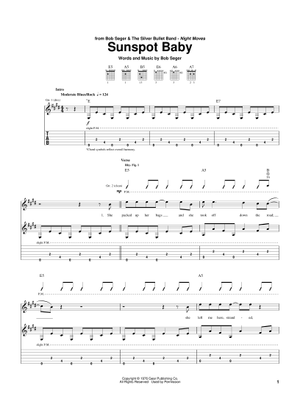 fire down below chords