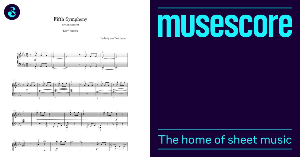Beethoven's Fifth, First Shot (Symphony No. 5, First Movement) - Ludwig ...