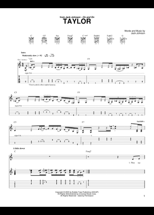 jack johnson flake tab