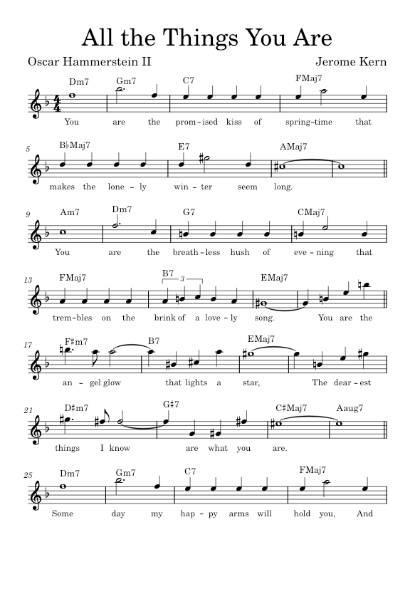 All the things you are – Ella Fitzgerald All the Things You Are ...