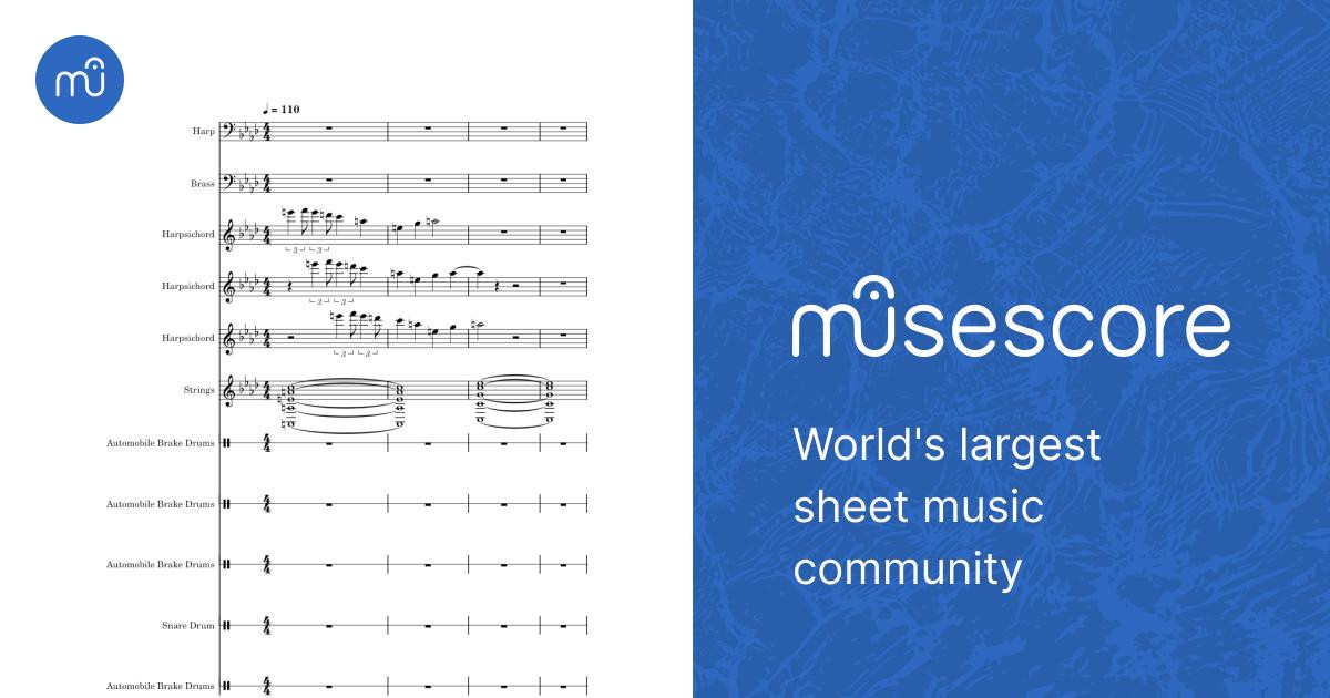 OSRS - Music - Mouse Trap Sheet music for Harpsichord, Violin, Harp ...