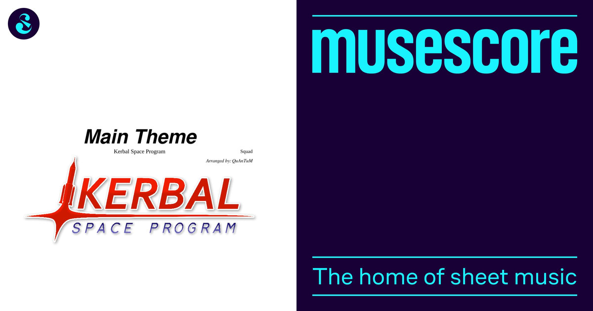 Kerbal Space Program Main Theme Sheet Music for Trombone, Tuba, Male ...