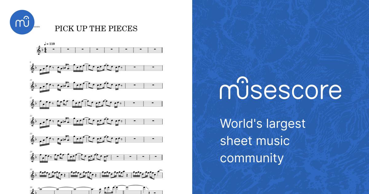 Pick up the pieces – Average White Band (ALTO SAX) Sheet Music with ...