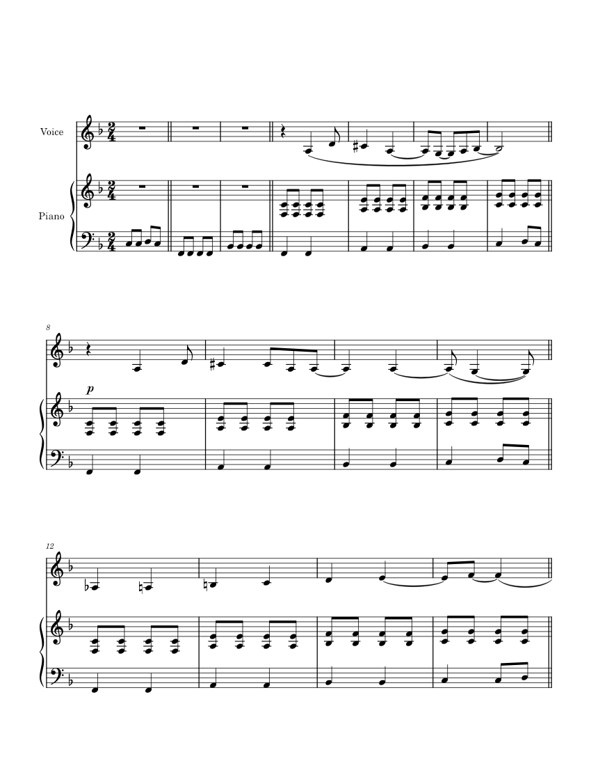 Jobless Monday – Mitski Sheet Music for Piano, Vocals (Mixed Quartet ...