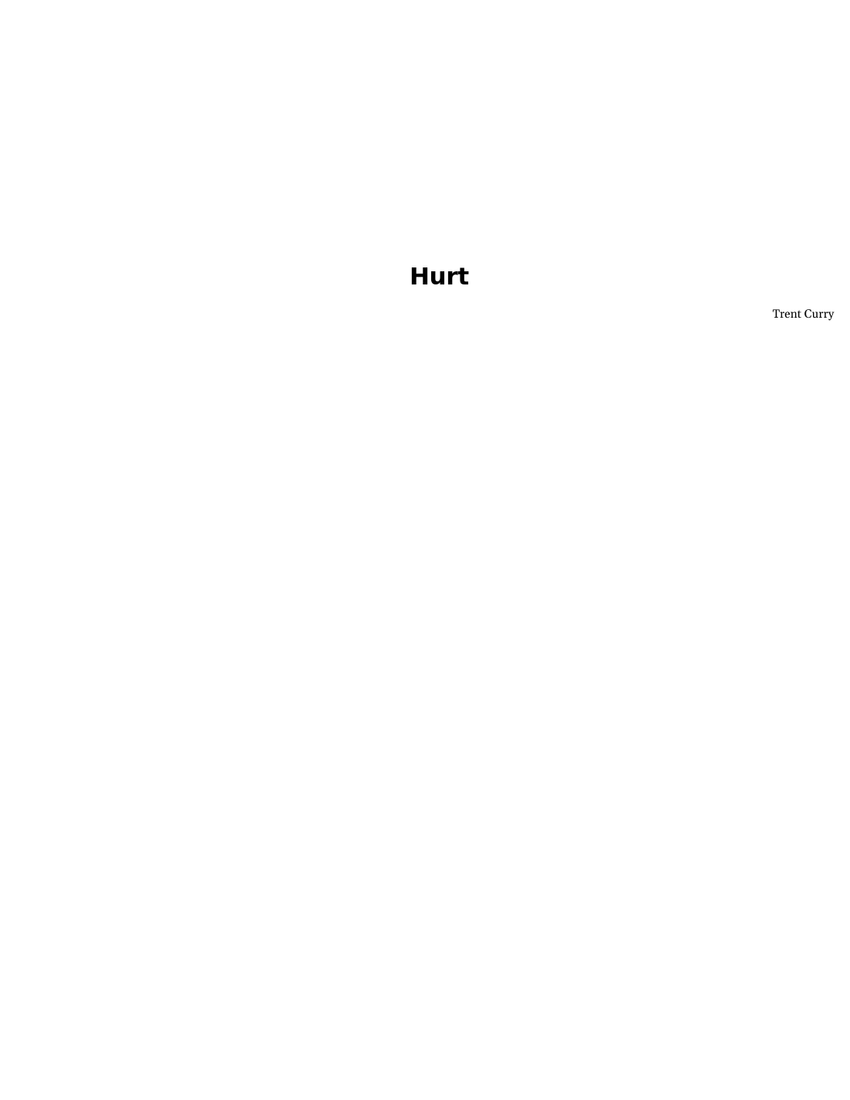 Hurt Sheet Music for Trombone, Euphonium, Mellophone, Flute piccolo ...